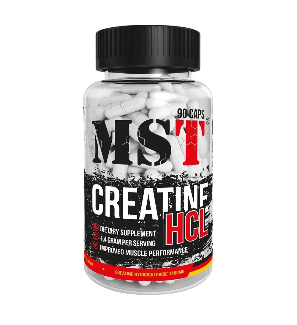 Купити MST Creatine HCL 700 mg 90 капсул 70840 в інтернет магазині ...