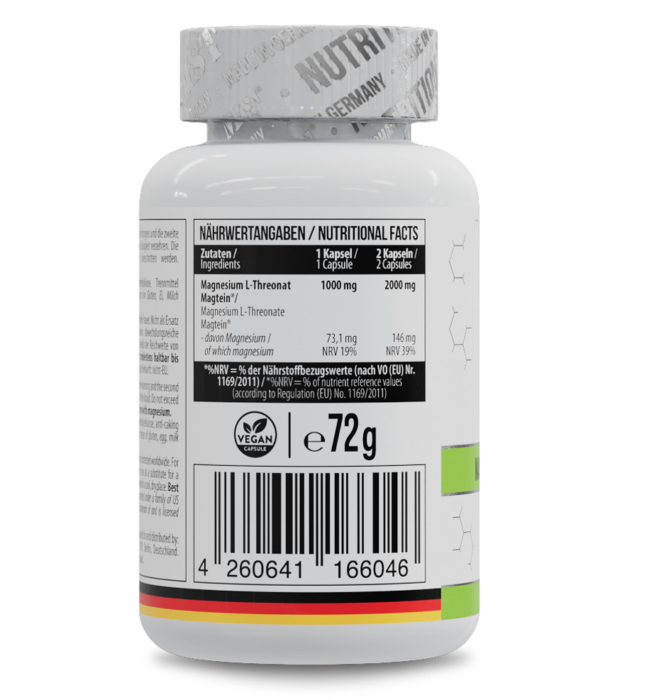 Купити MST Magtein Magnesium L-Threonat 1000 mg 60 капсул 66046 в ...